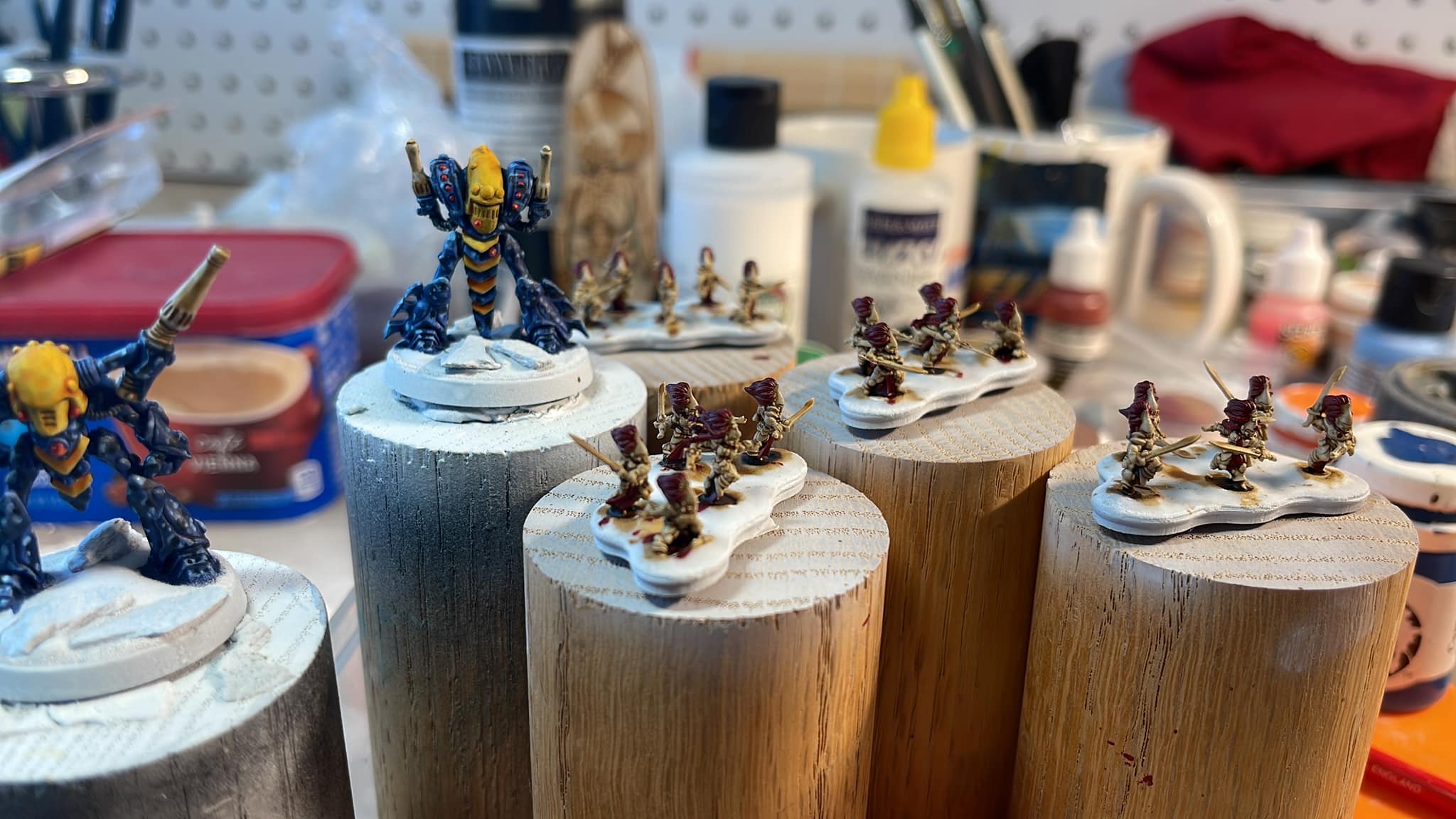 3D printable Tiny Space Elves - Banshee Warriors • made with Epax X1-2K ...