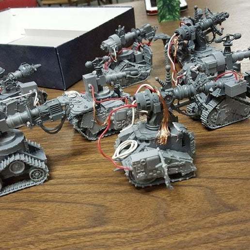 Download free STL file mek gunz using grot tanks • 3D printer object ...