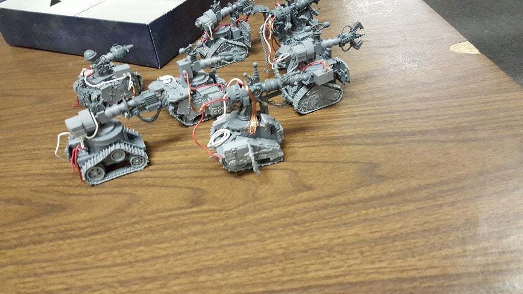 Free STL file mek gunz using grot tanks 🎲・3D print design to download・Cults