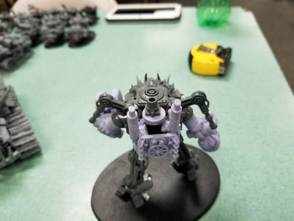 Free STL file Ork Warlord or Ghaz using a Dreadknight 🎲・3D printable ...