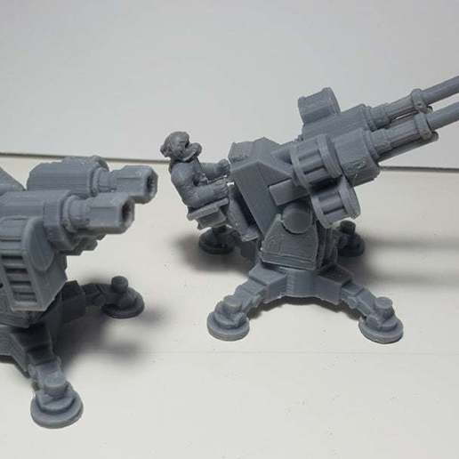Download free STL file Sabre_gun_turret_mk6r • 3D print template ・ Cults