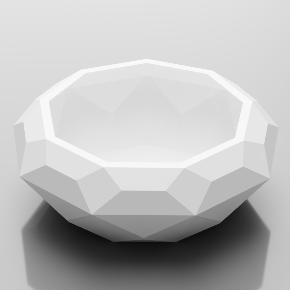 STL file Succulent Bonsai Low Poly Pot・Model to download and 3D print・Cults