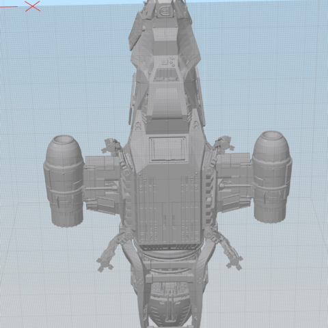 Download STL file Serenity, Firefly Class ship • 3D print template ・ Cults