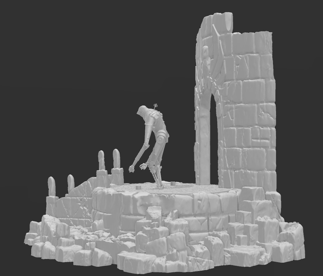 Archivo STL Base para maqueta de diorama・Modelo de impresora 3D para ...