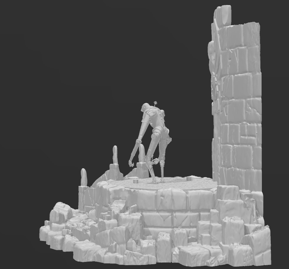 Archivo STL Base para maqueta de diorama・Modelo de impresora 3D para ...