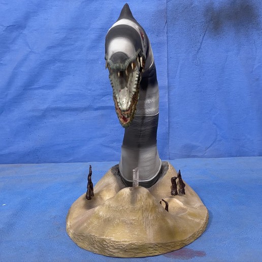 3D printed Beetlejuice Sandworm • made with Fusion3 F410 ・ Cults