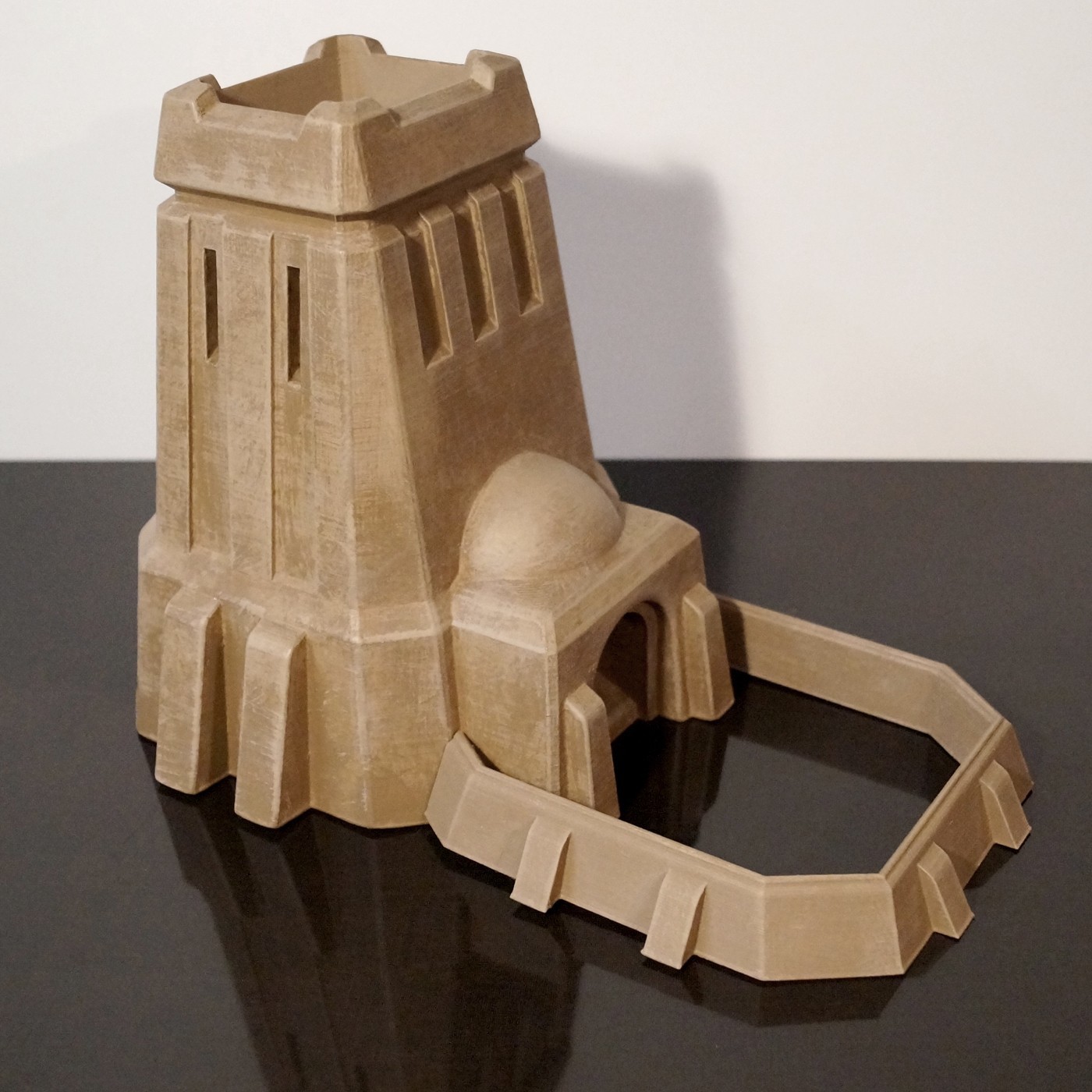 STL file Desert Dice Tower 🏜️・Design to download and 3D print・Cults