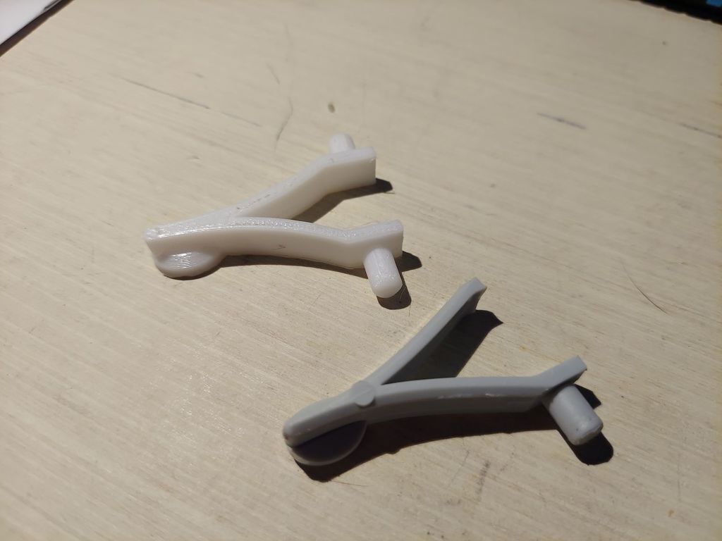 Free STL file Small butterfly pool pole clip・3D printing template to ...