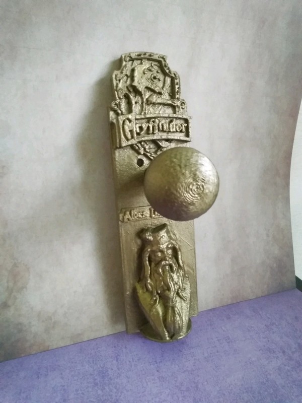 STL file Door handle Albus Dumbledore/ Albus Dumbledore door handle・3D ...