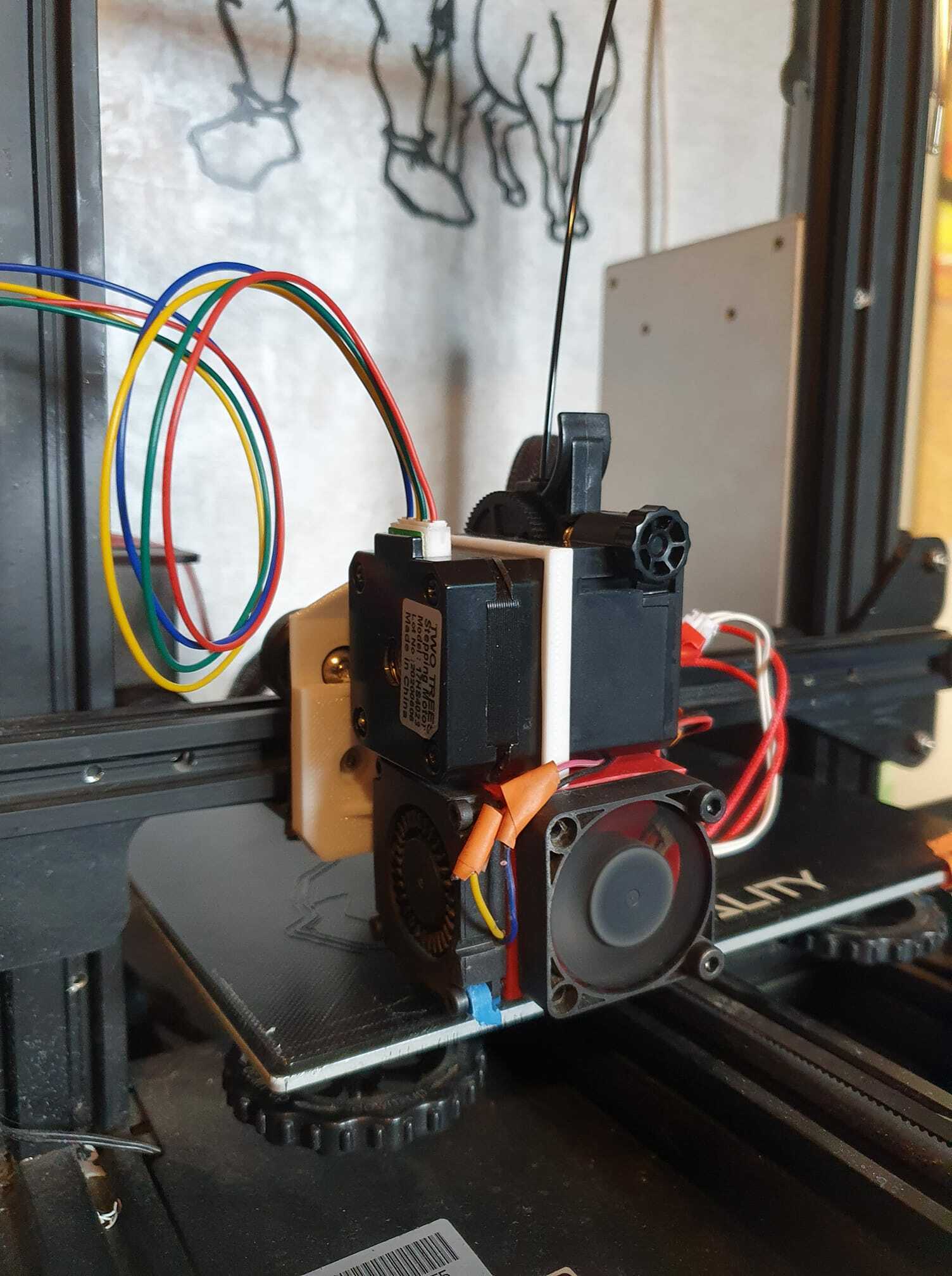 Free STL File Creality Ender E3D V6 Volcano Mount And Fan, 44% OFF