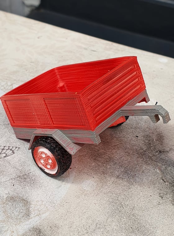 STL file miniature toy trailer 🚐・Design to download and 3D print・Cults