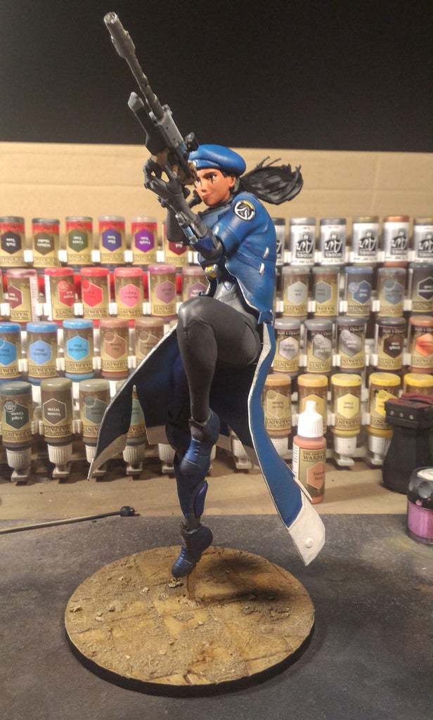 Free STL file Ana - Overwatch 🎮・3D printer design to download・Cults