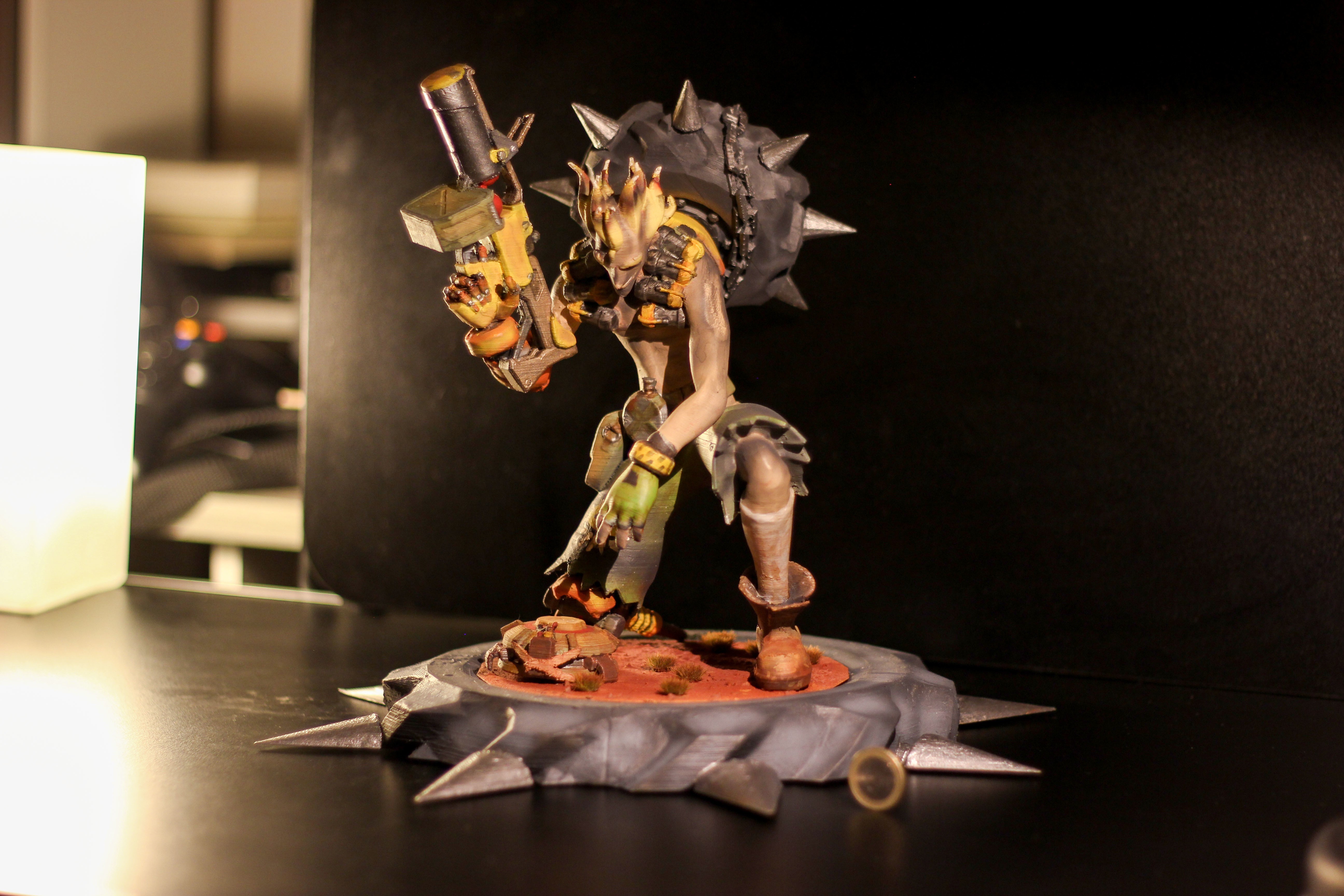 Download free STL file Overwatch - Junkrat / Jackal • Model to 3D print ...