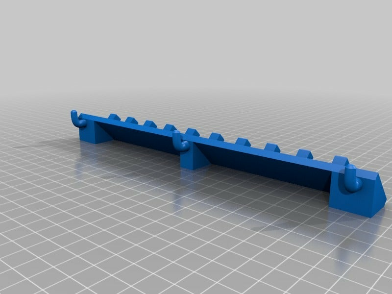 Free STL file Pegboard Socket Holders 1/4" 3/8" 1/2"・Object to download ...