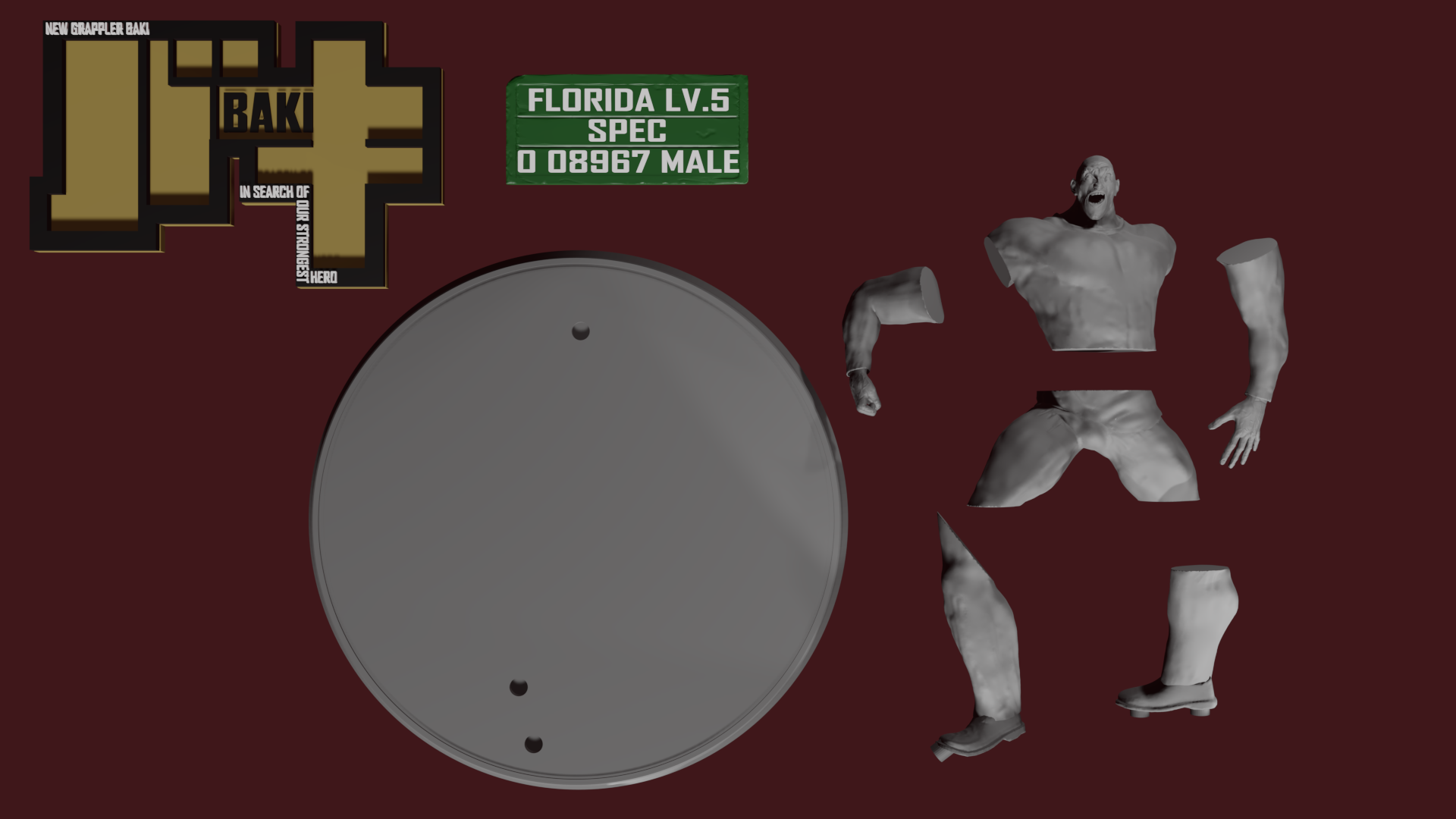 Archivo 3D Spec From Baki the Grappler・Modelo para descargar e imprimir ...