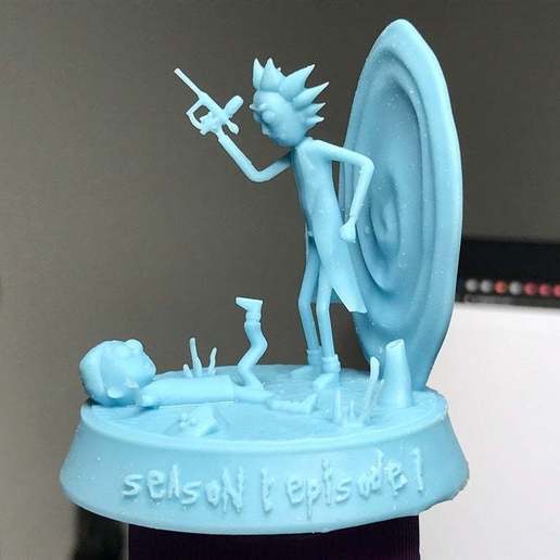 Download free STL file Rick and Morty Season 1 Episode 1 • Object to 3D ...