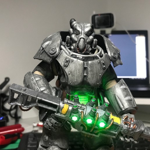 Descargar archivo STL La armadura de energía Fallout X-01 • Modelo ...