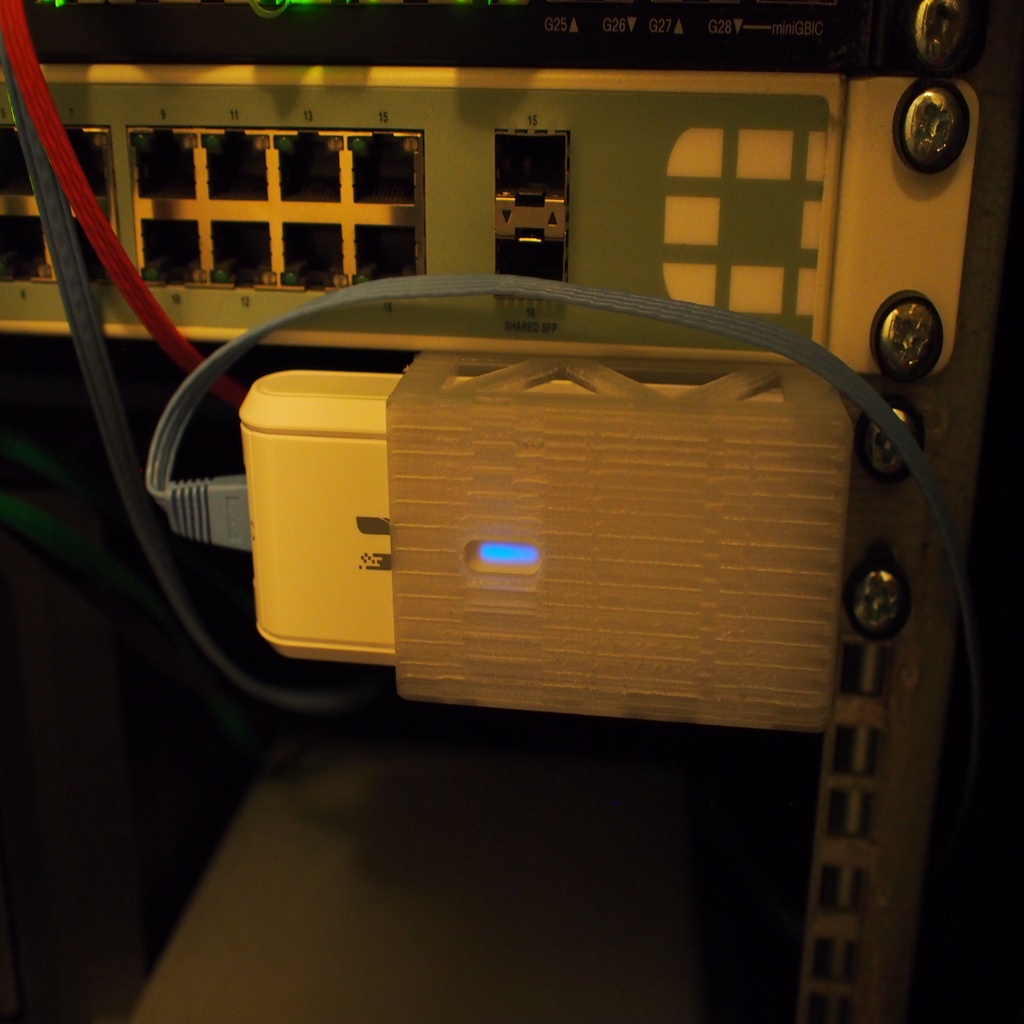 Archivo 3D gratuito Unifi Cloud Key (Gen. 1) para montaje en rack de 19 ...