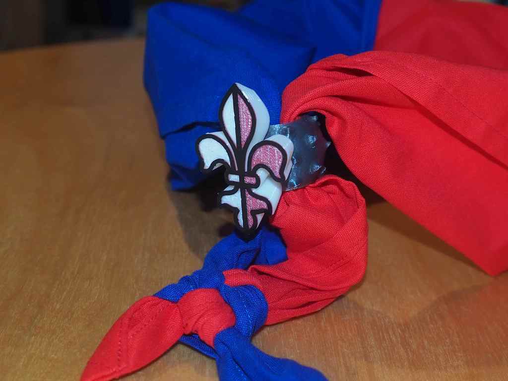 Free 3D file Scout woggle with exchangeable sign ⚽・Model to download ...