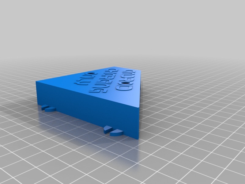 Free 3D file Phone holder for shelf (Android only... ;-) )・3D printing ...