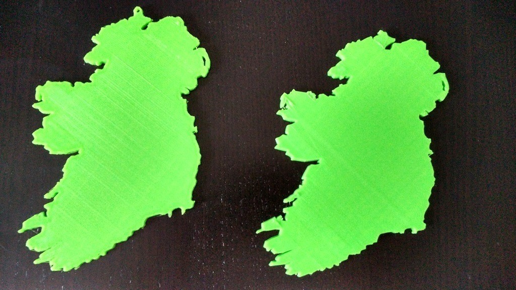 Free STL file Ireland Map・Design to download and 3D print・Cults
