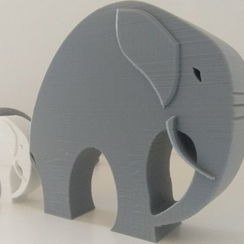 Download free STL file Stylish Elephant ・ Cults