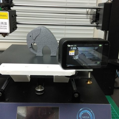 Download free STL Anycubic i3 MEGA - Camera mount ・ Cults