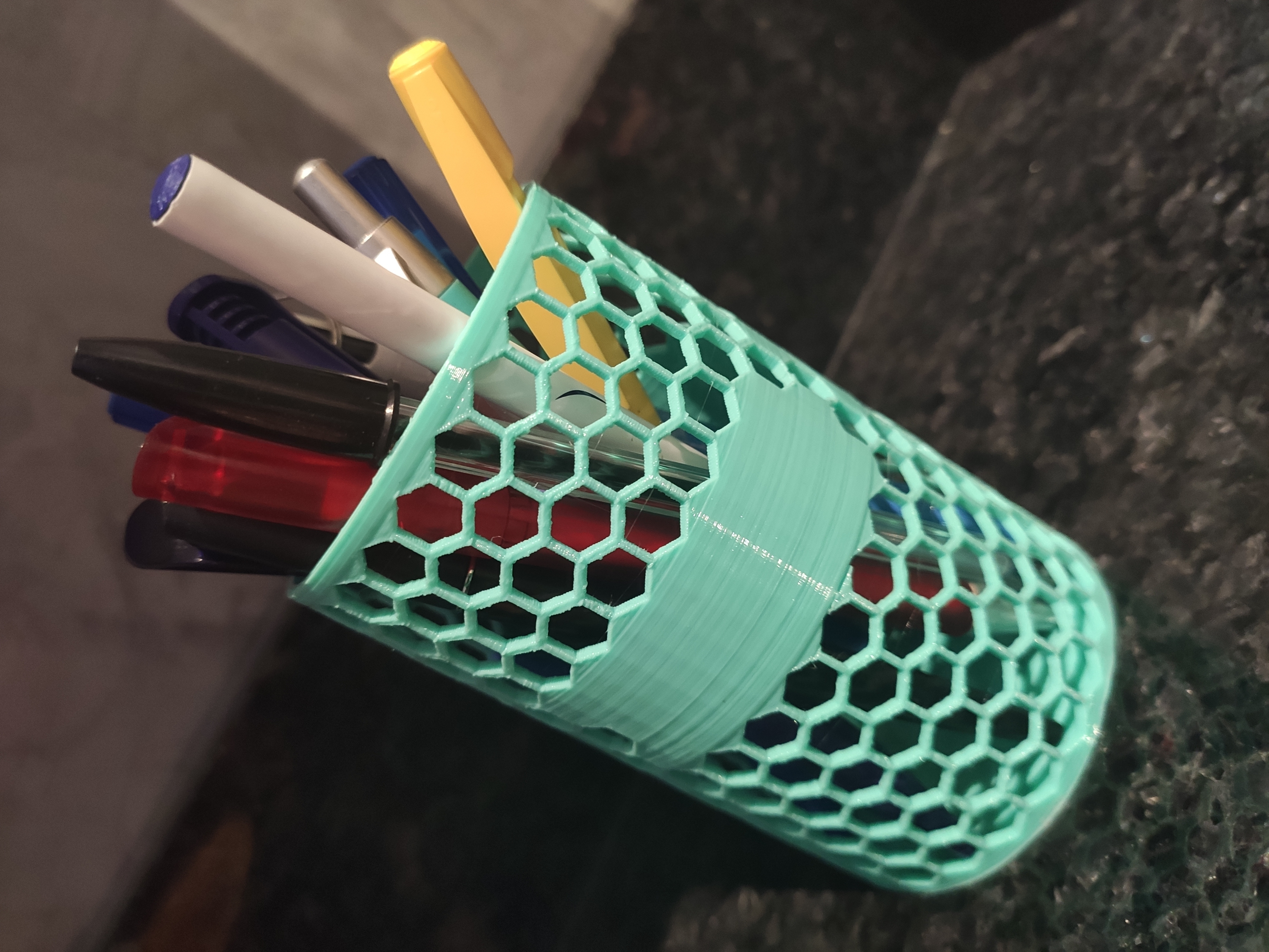 Impresión 3D BOTE DE LÁPICES MODERN PEN / CAJA DE LÁPICES - BOTE DE ...