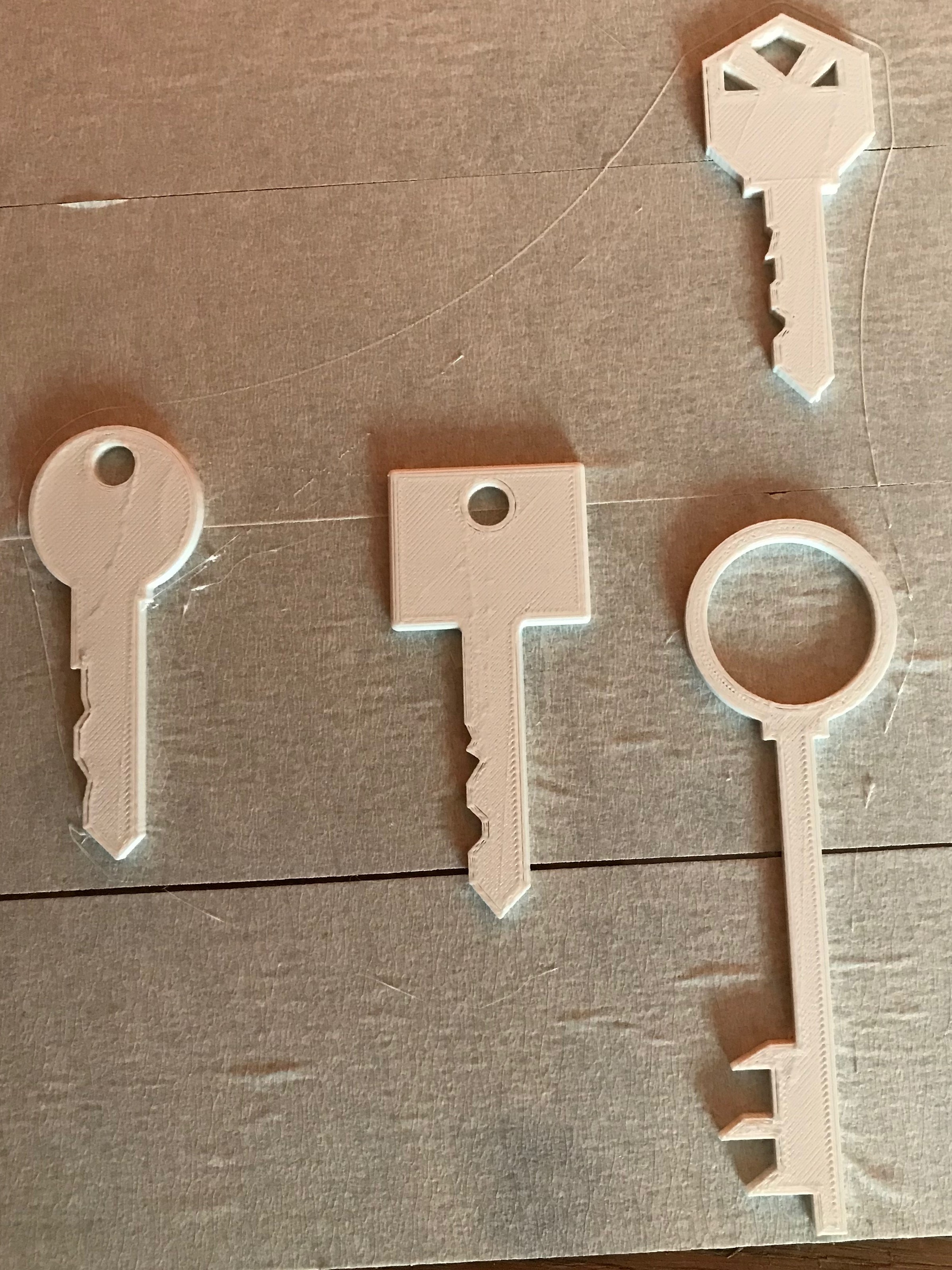 Free STL file keys・3D printing template to download・Cults