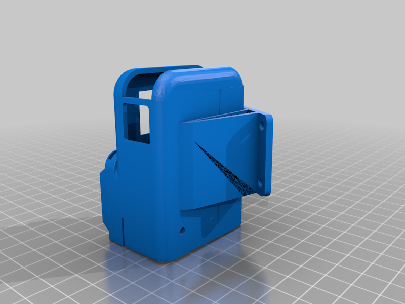 Free 3D file iflight xl gopro8 mount nd filter 30degrees・3D printer ...