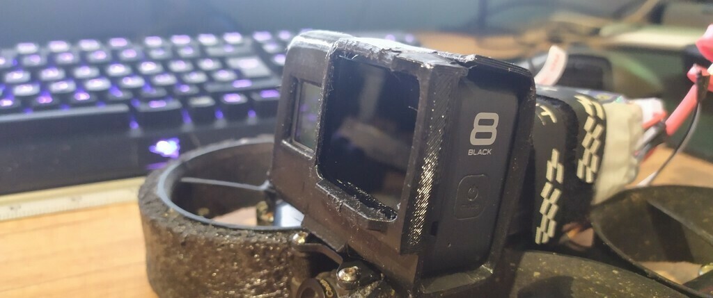 Free 3D file GoPro Hero 8 with ND Filter for iFlight Megabee 10 degree ...