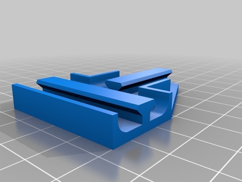 Free STL file Faceplate Friction Fit T-Slot 20mm・3D printer design to ...
