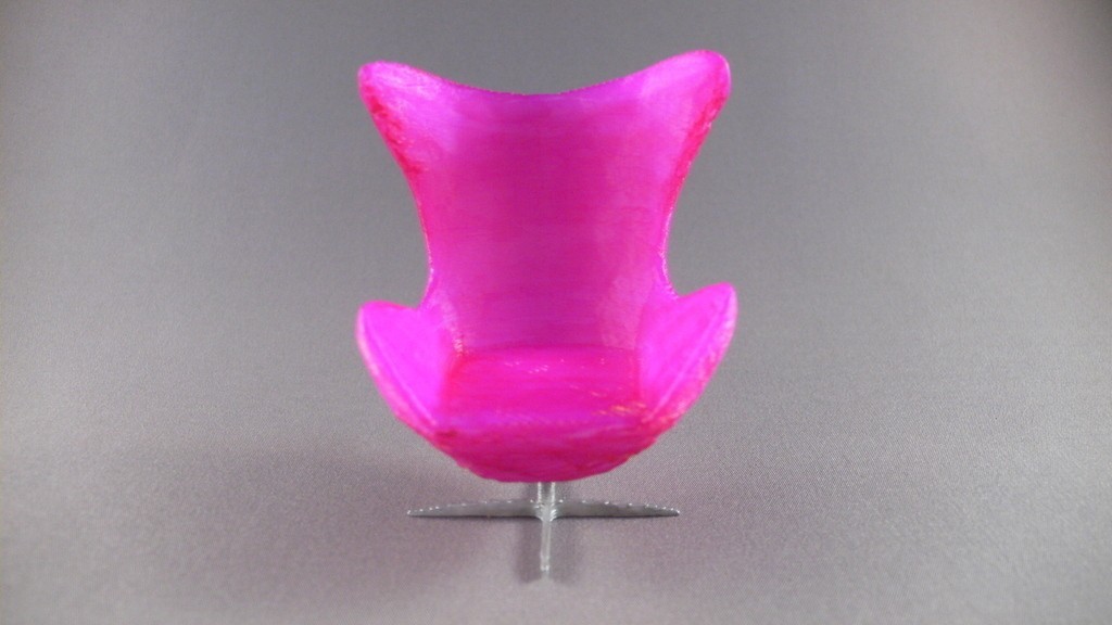 Free STL file Jacobsen Egg Chair 🥚・3D printer model to download・Cults