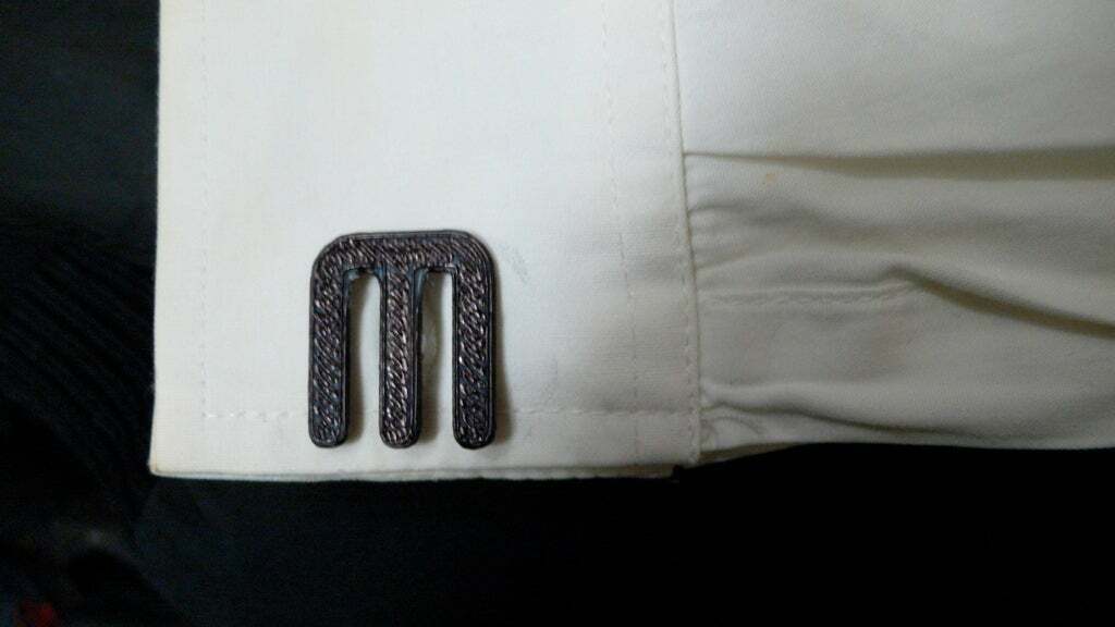 Free STL file Cufflink Printable & Wearable - MakerBot M ⬆️・3D printer ...