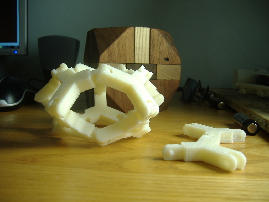 Free STL file Snap-together polyhedron verticies・3D printer model to ...