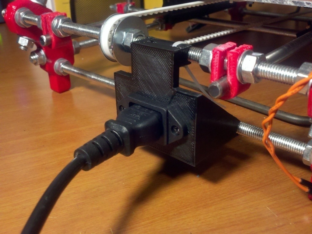 Free STL file Power Cord Support・Template to download and 3D print・Cults