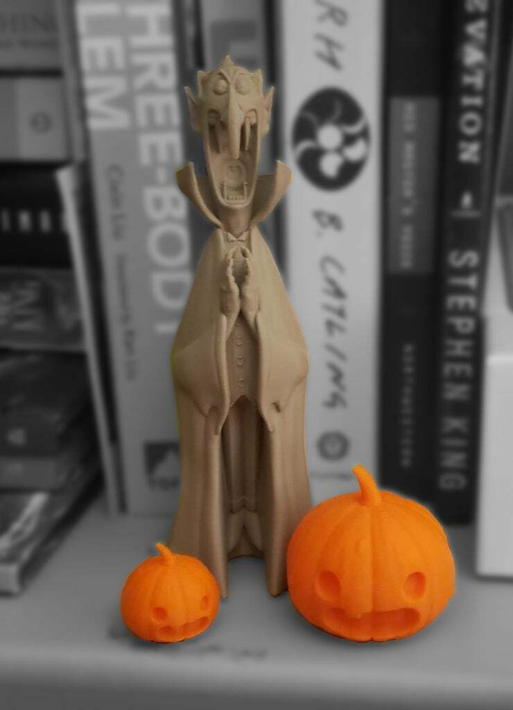 Free STL file Count Dracula・3D printing model to download・Cults