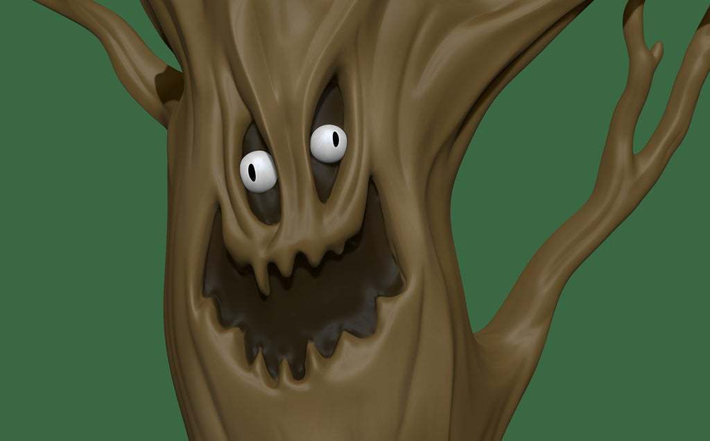 Free STL file Haunted Tree・3D printable model to download・Cults