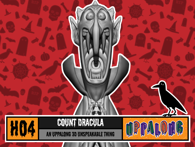 Free STL file Count Dracula・3D printing model to download・Cults