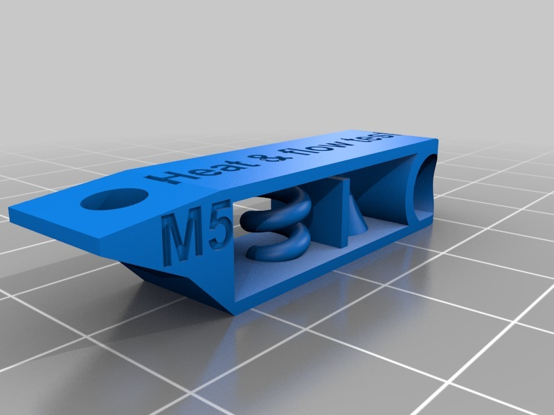 Free 3D file Temp and flow test・3D printer design to download・Cults