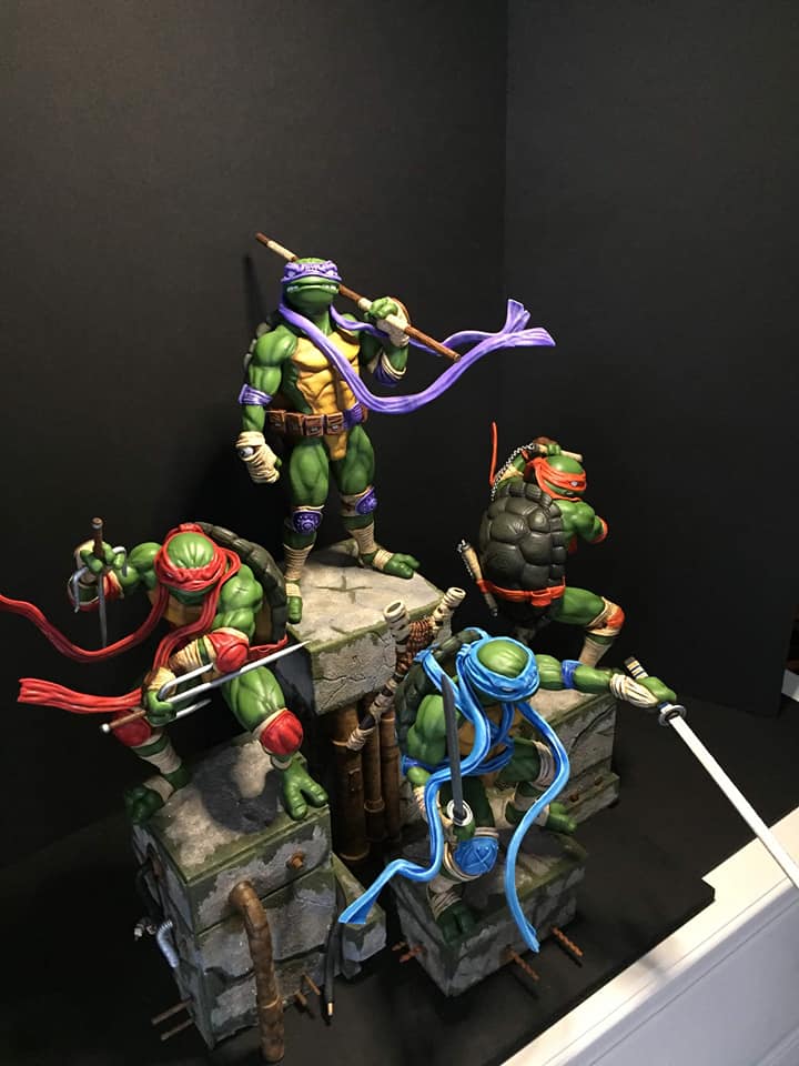 3D file Fan Art - TMNT Diorama Set 3D print model・3D print design to ...