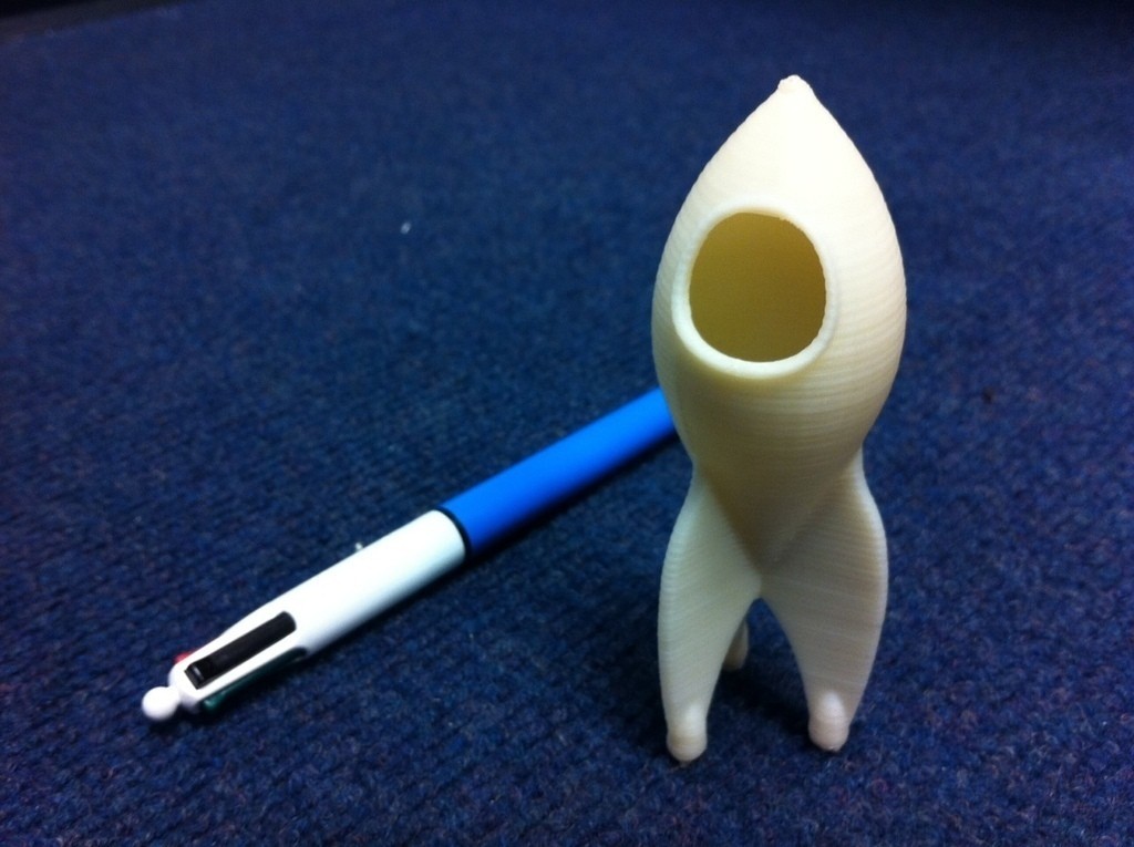 Free STL file A Rocket Ship in the Classic Style・3D printer design to ...