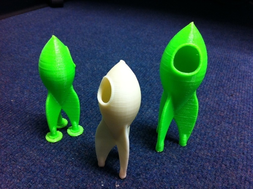 Free STL file A Rocket Ship in the Classic Style・3D printer design to ...