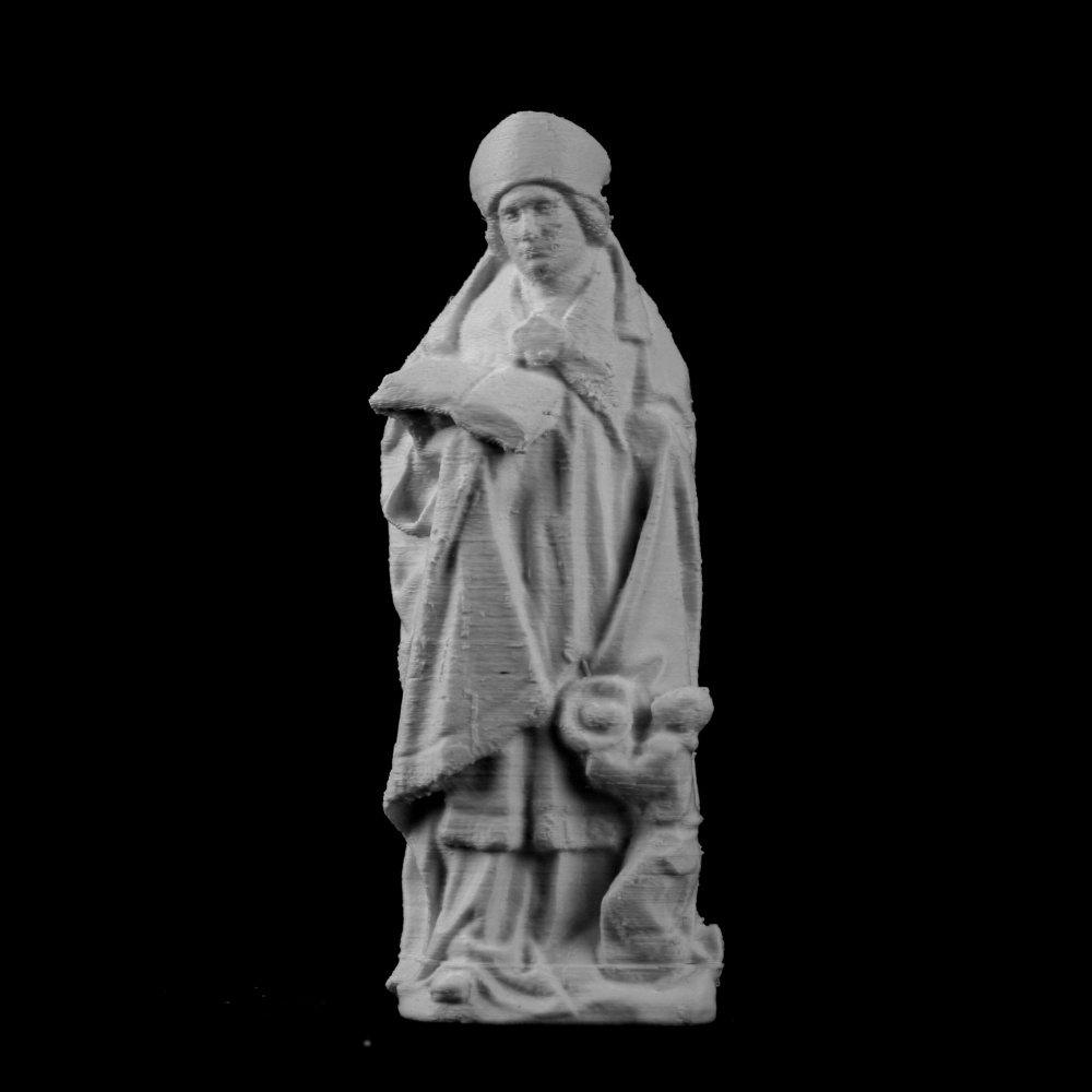 Free STL file Saint Augustine at the Metropolitan Museum of Art, New ...