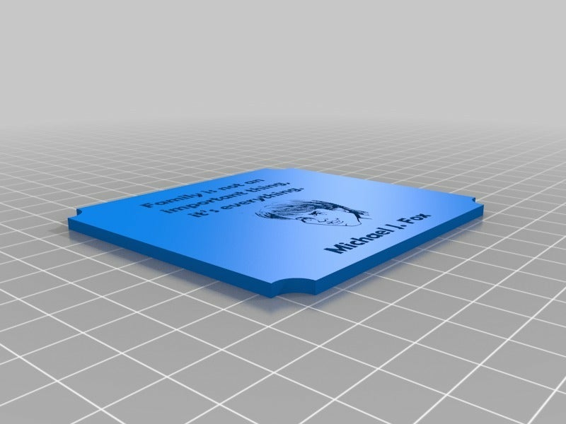 Free STL file Family Plaque・3D printing design to download・Cults