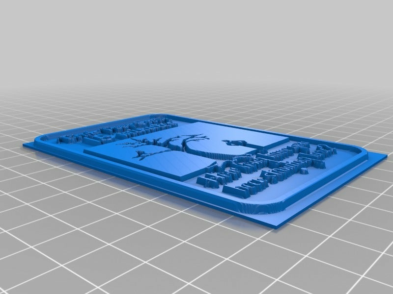 Free STL file Bird Poop Plaque・3D printable design to download・Cults