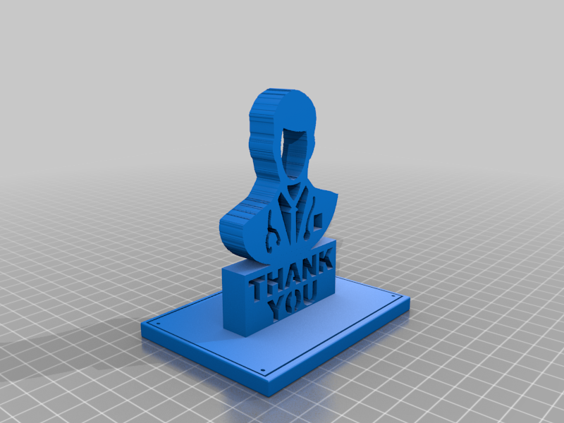 Free STL file Thank You Signs 🫵・3D printable design to download・Cults