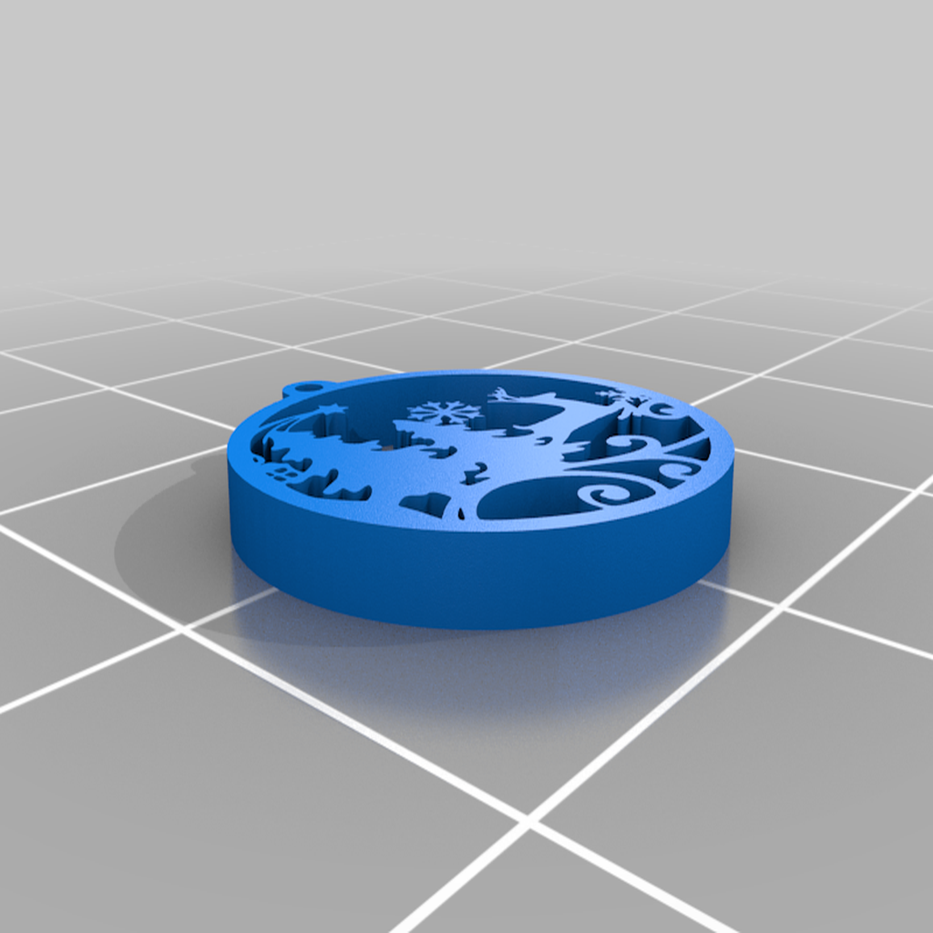 Free STL file Christmas Earring and Pendant 2・3D printing model to ...