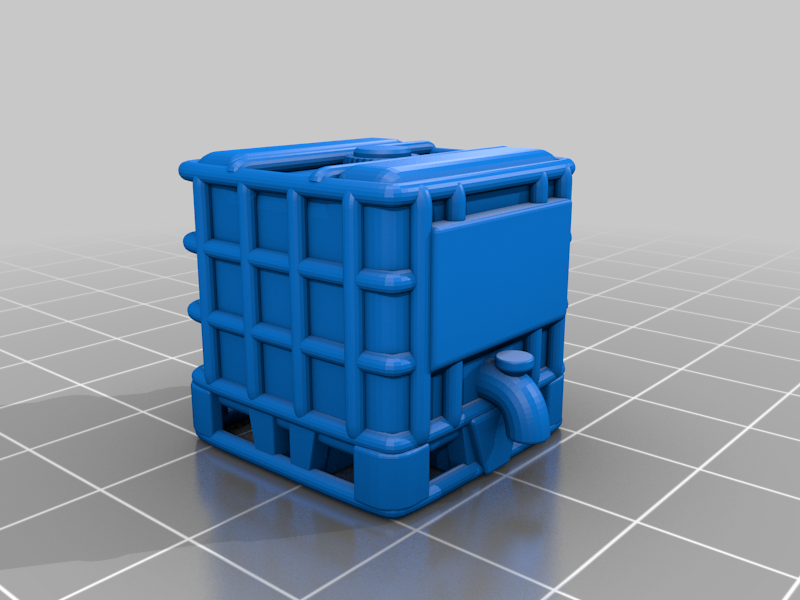 Free STL file Bulk Fluid storage crate・3D printing design to download・Cults