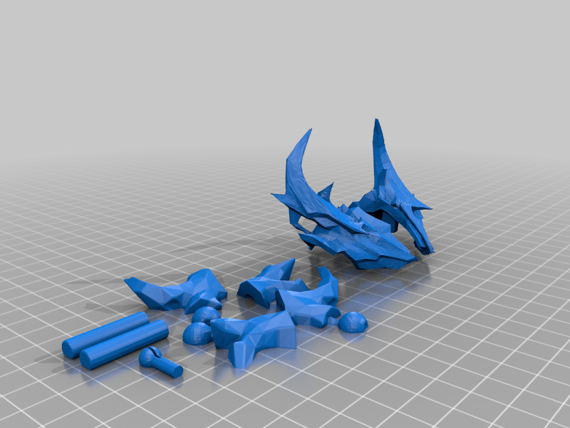 Archivo 3D gratis Figura Shadow Fiend Dota 2・Diseño de impresora 3D ...